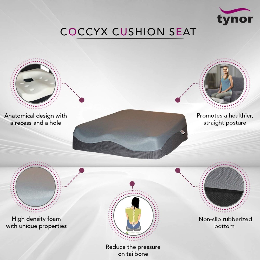 Buy Tynor Coccyx Cushion Seat (H13)-Universal online at a low price in ...