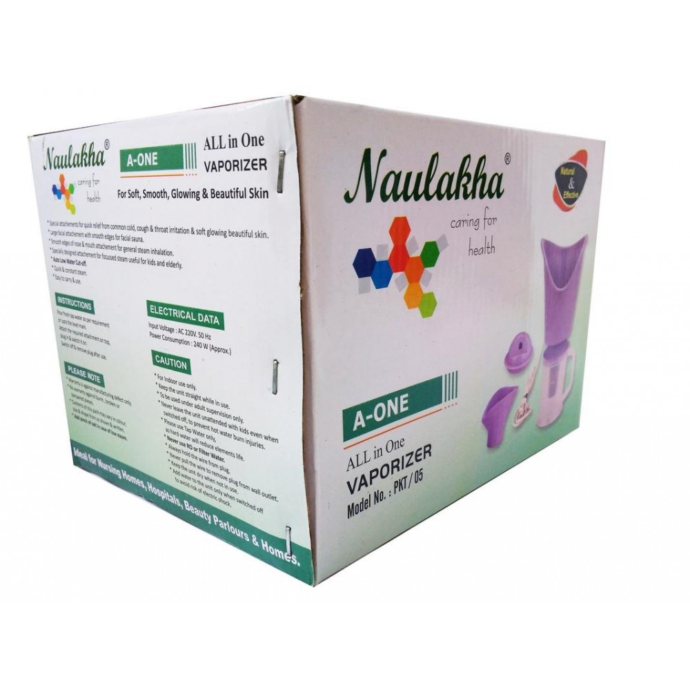 Buy Naulakha Steam Inhaler & Vaporizer (All in One) (Multicolor) online ...